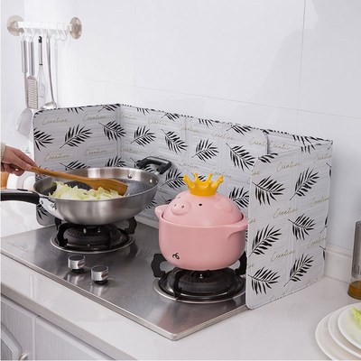 Kitchen Accessories Aluminium Foil Oil Splatter Guard Plate