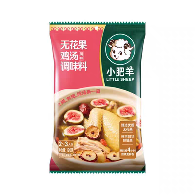临期价 小肥羊无花果鸡汤风味调味料120g火锅底料