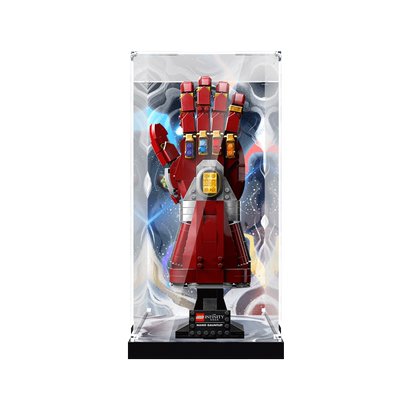 pop乐高76223钢铁侠手套展示盒