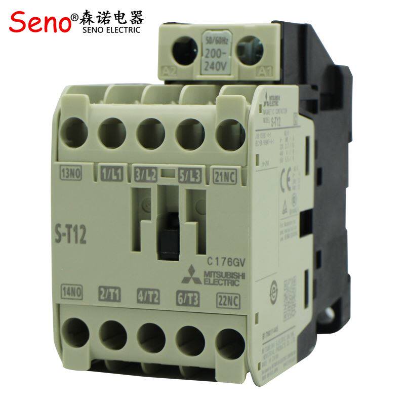 。原装正品三菱流接触器 S-T12 110V220V380V代替S-N12交 S-N11_虎窝淘