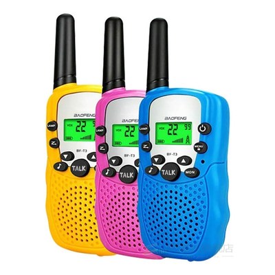 3PCS Two Way Radio Mini Walkie Talkie For Kids Child Walkie