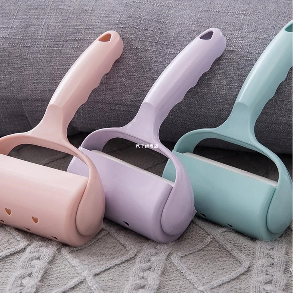 Reusable Clothes Lint Rollers Cleaner Hair Remover Roller Do_虎窝淘
