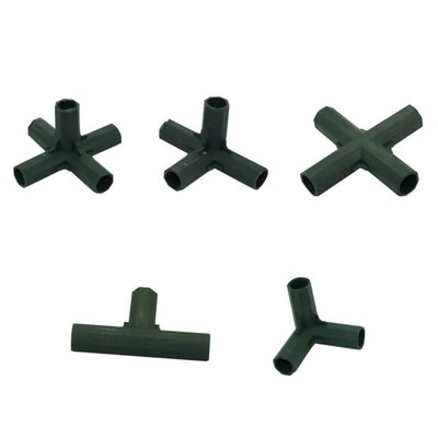16mm Plant support Rod Connector Climbing plant trellis Edgi