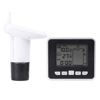 Ultrasonic Water Liquid Depth Level Meter Sensor with Temper
