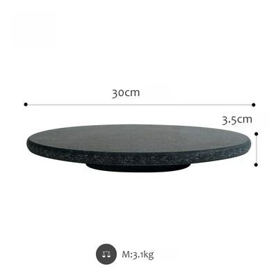 SWEETGO Marble cake turntables Piping Rotating cake stand de