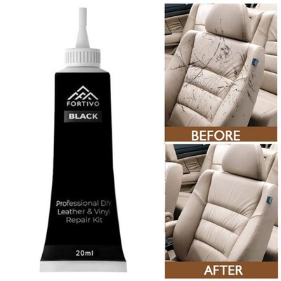 Car Leather Filler Vinyl Repair Auto Scratch Cracks Rips Liq