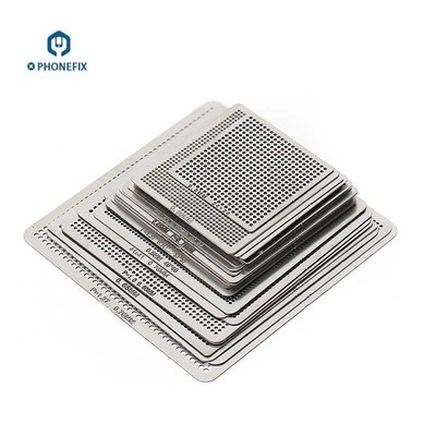 36 Pcs Universal BGA Reballing Stencil Template Directly Hea