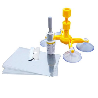 Windshield Repair Kit Quick Fix Car Cracked Glass Windscreen