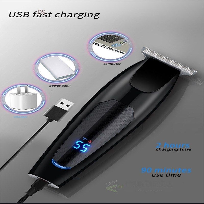 Hair Clipper Professional Trimmer Cutting Machine For Barber_虎窝淘
