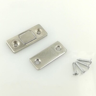 Flat Powerful Door Catches Closer Strong Magnet Catch Latch