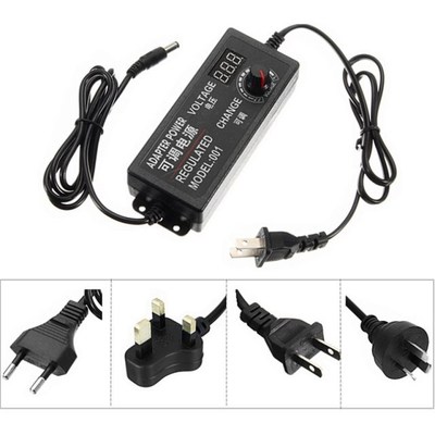 5A 60W AC/DC 3-12V Adjustable Switching Power Supply Regulat