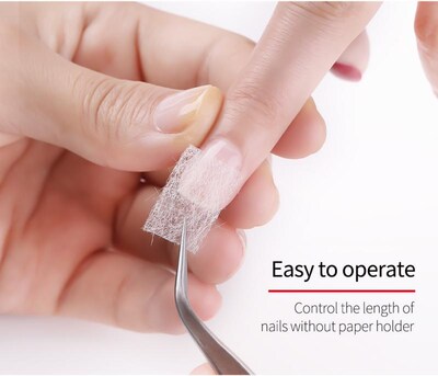 New 10/20/30/40 pcs Practical Silk Fiberglass Nail m Acrylic