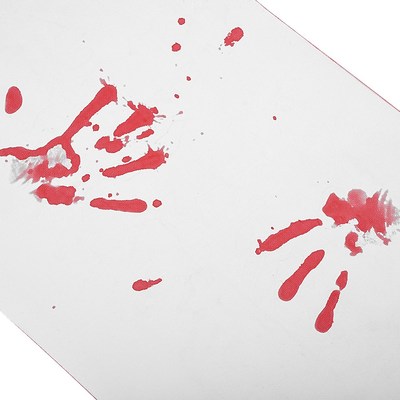 Halloween Blood Footprints Bath Mat Bloody Footprint Bath Ba
