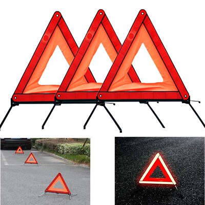 Car Emergency Warning Triangle Car Breakdown Warning Sign Fo