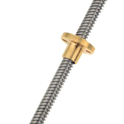 3D Printer T8 screw THSL-100-8D Trapezoidal Lead Screw Dia 8