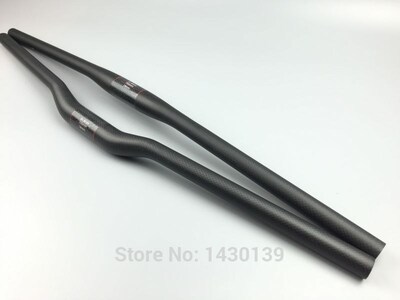 New Mountain bike matte 3K full carbon handlebar swallow sha