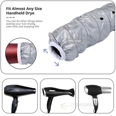 Hat Hair-Bonnets-Shower-Cap Hair-Dryer Heat-Cap Bathroom-Acc