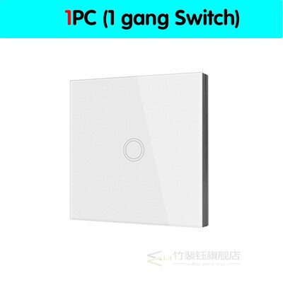 Smart Home Touch Light Switch Led Wireless 86*86 Remote on O