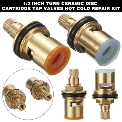 2pcs Great Brass Ceramic Disc Cartridge Valves Mayitr Quarte