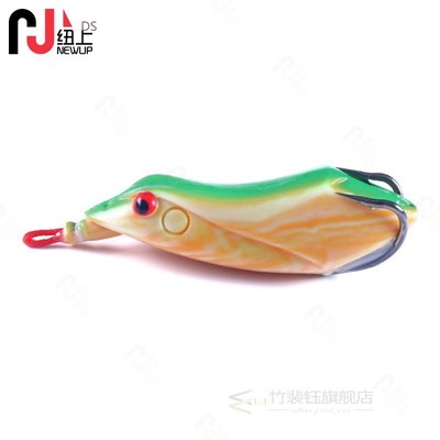 1PCS 7cm 12.5g Artificial Hard Ray Frog Lure Jump Fishing Lu