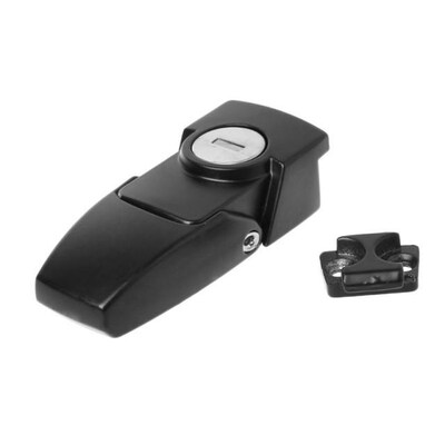 Cabinet Black Coated Metal Hasp Latch DK604 Security Toggle