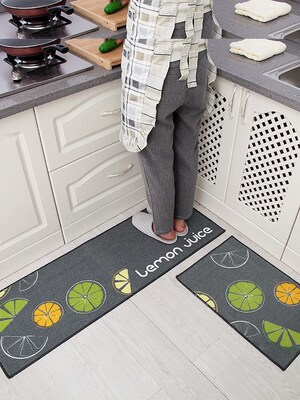 Kitchen floor mat water absorbent non-slip bathroom floormat