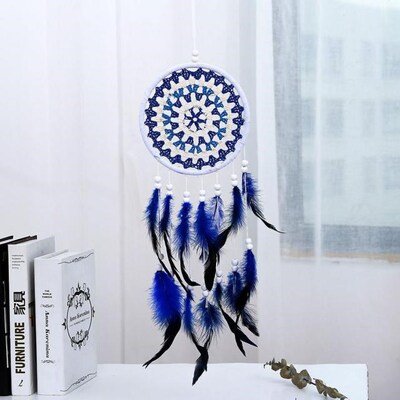 Tassel Catching Monternet Large Red Dream Catcher  F