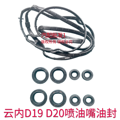 D19D20发动机气门室盖胶圈云内
