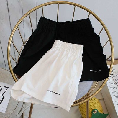 极速Korean simple letter printingC casual orts summer new fa