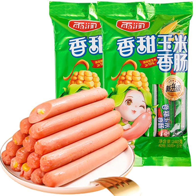 雨润食品旗舰店玉米肠润口香甜王