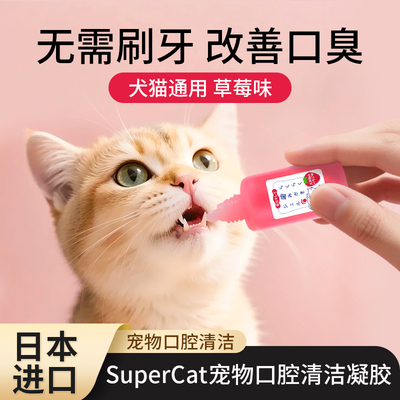 日本进口SuperCat宠物牙膏