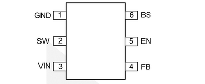 DIO6970TST6 开关稳压器 2A Step Converter 24V Input Sync