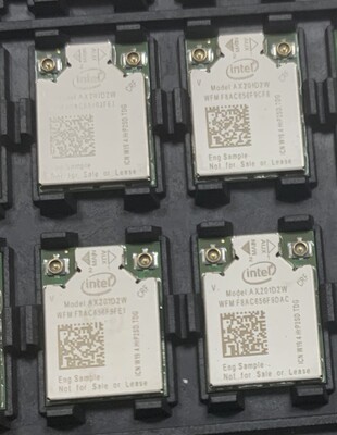 Intel英特尔AX201D2W 5G双频3000M无线网卡5.1蓝牙9560D2W