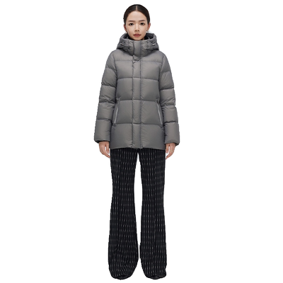 白鹅绒自发热加厚男女