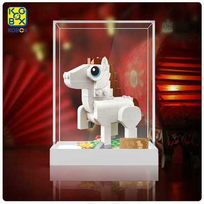 KGBOX40779生肖马亚克力展示盒