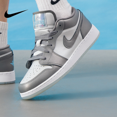 耐克Jordan1低帮复古板鞋男