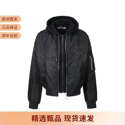 VJC范思哲连帽羽绒服夹克上衣