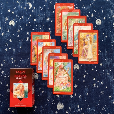 塔罗牌taluo性感魔法塔luo牌Tarot of Sexual Magic英文卡牌罗塔