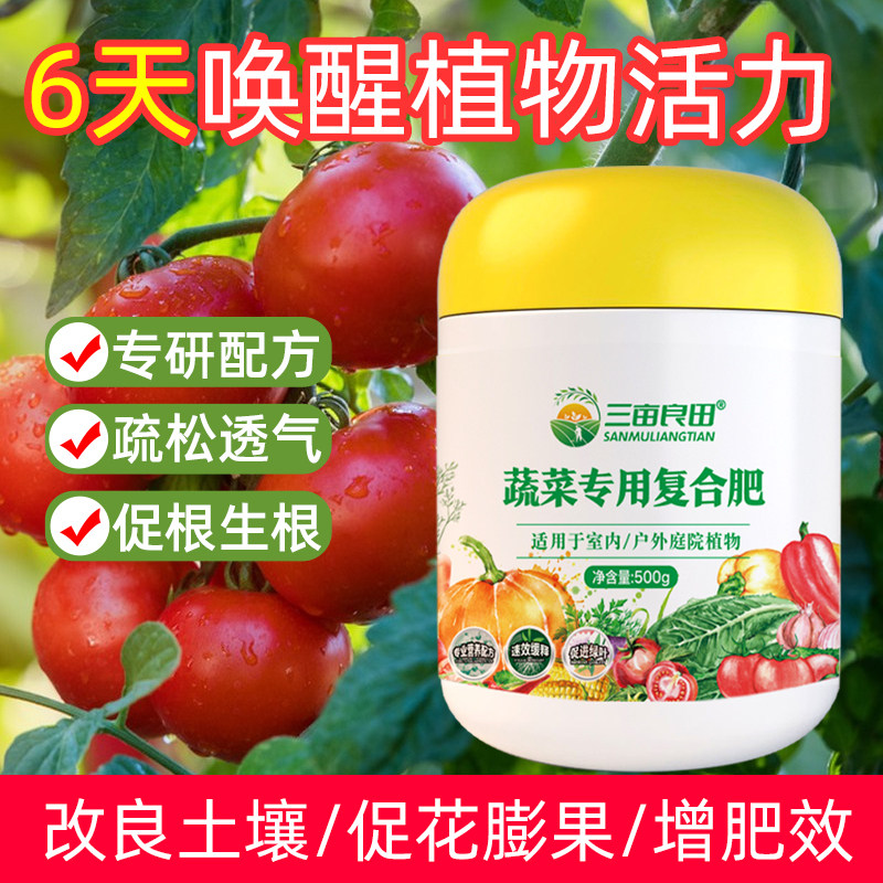 复合肥蔬菜阳台种植茄子黄瓜西红柿水培花肥料化肥有机通用丰旺达