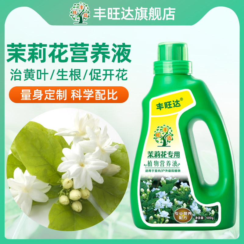 茉莉花肥料专用肥营养液水培土培家用盆栽开花绿叶氮磷钾复合化肥