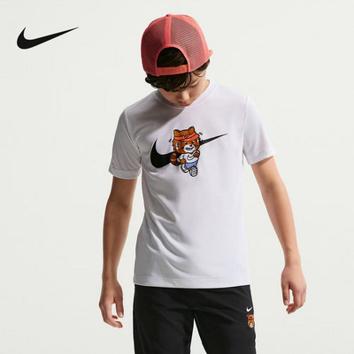 耐克（NIKE）|（新品）2026夏童短袖针织衫 IV2636-100