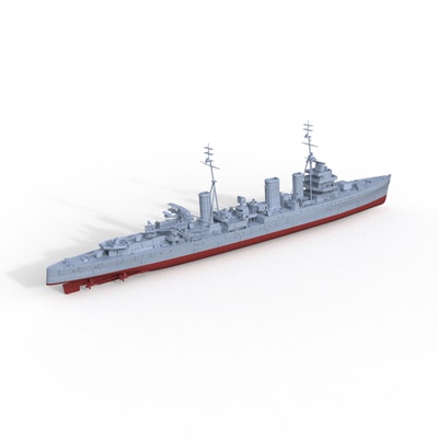 SSC600607/S-A 1/600 二战英国绿宝石 (E 级) 进取号（D52）