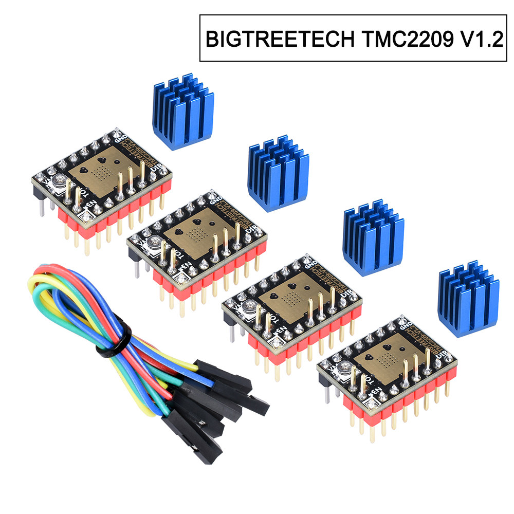 BIGTREETECH TMC2209 V1.2超静音步进电机驱动器 3D打印机控制器_虎窝淘