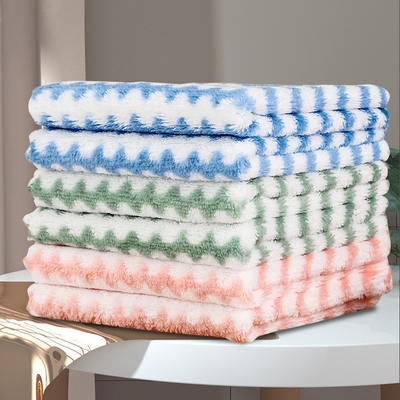 家用清洁洗碗布抹布*1片颜色随机 尺寸：25*25cm【满10件包邮】