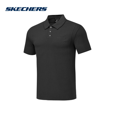 SKECHERS新品2025夏男短袖衫 P225M052-0018