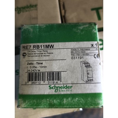 施耐德时间继电器RE7 RB11MW0.05s到 议价