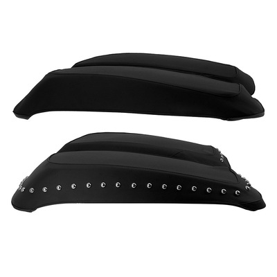 哈雷旅行车防水Bagger音频防雨尘边箱上盖扬声器保护盖皮垫保护罩