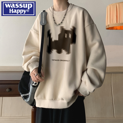 wassuphappy潮流百搭卫衣男款