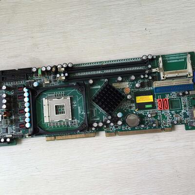 原装 SAGP-8650EV-R10 REV:1.0  SAGP-865EV 工控主板 全长CPU