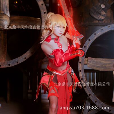 Fate/Apocrypha 莫德雷德cos服 小莫cos战斗服 cosplay